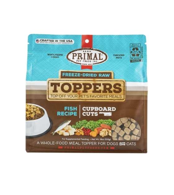 Primal Freeze Dried Raw Toppers For Dogs & Cats (Fish) > Good Dog People™
